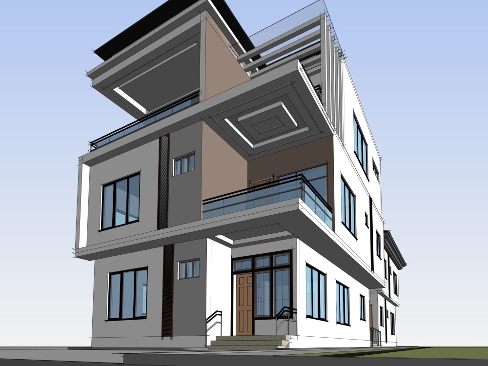 Realistic architectural 3d renders, and 2d design | Upwork
