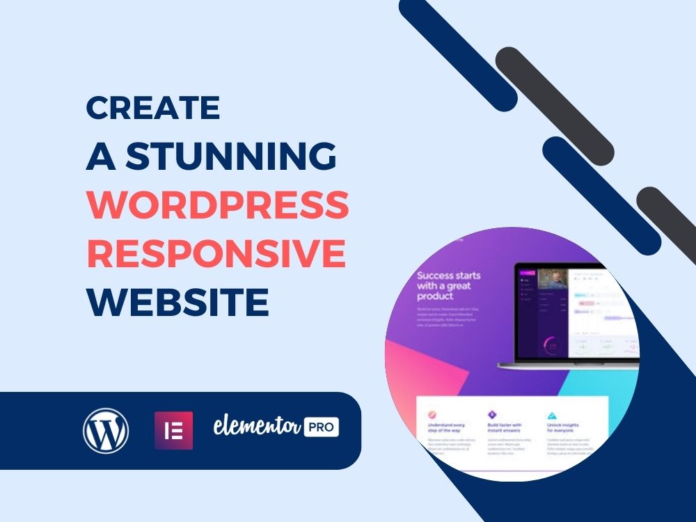 PSD/Figma convert responsive landing WordPress website using Elementor | Upwork