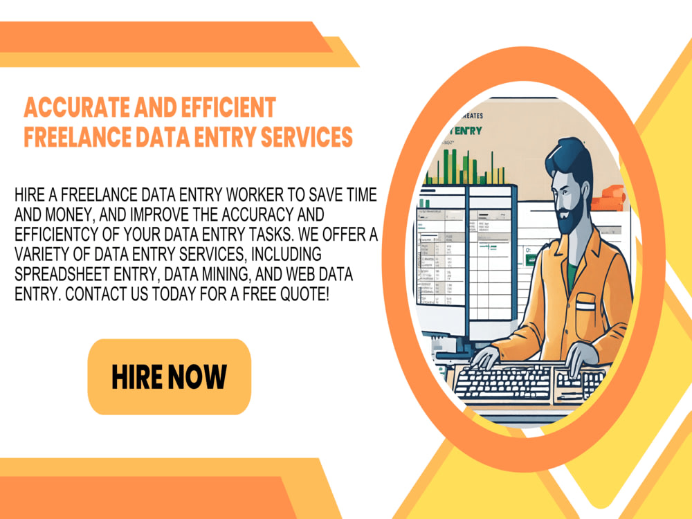 Accurate and Efficient Freelance Data Entry Services | Upwork