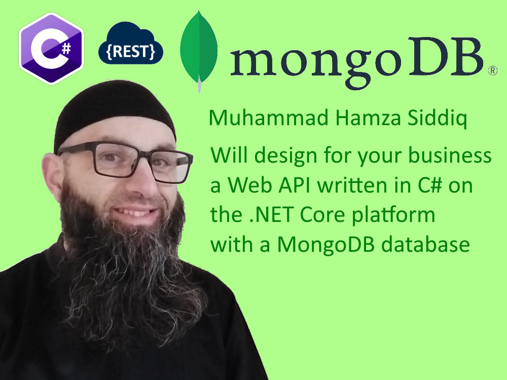 A C# .NET core Web API that stores its data within a MongoDB database. | Upwork