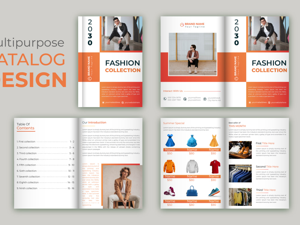 Professional product catalog, booklet, magazine or brochure design | Upwork