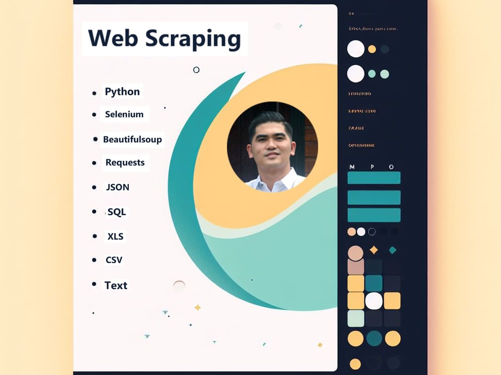 Python web scraping, data extraction, data mining, automation service ...