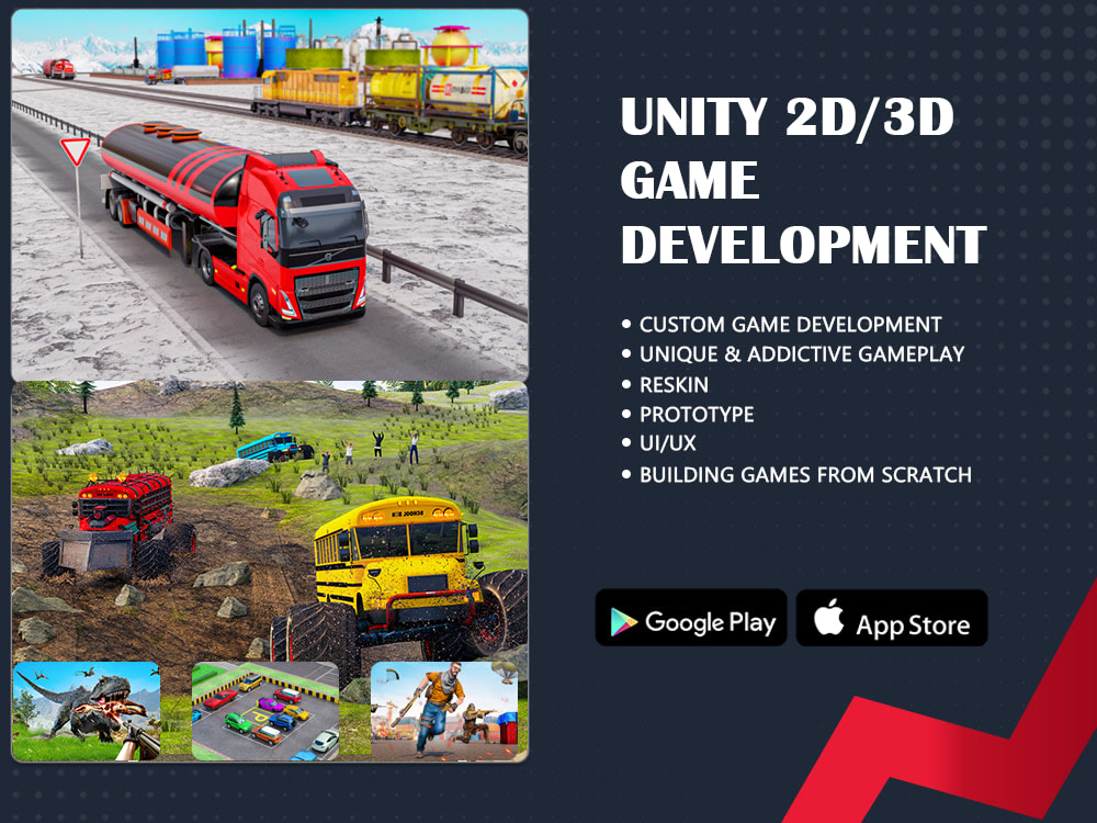 Truck Simulation optimised Mobile game which is developed in Unity 3D ...