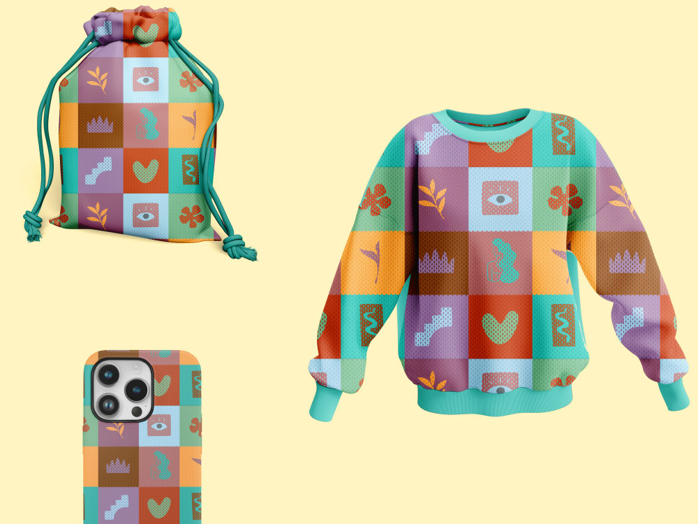 Trendy seamless patterns/ repeated prints for clothing | Upwork