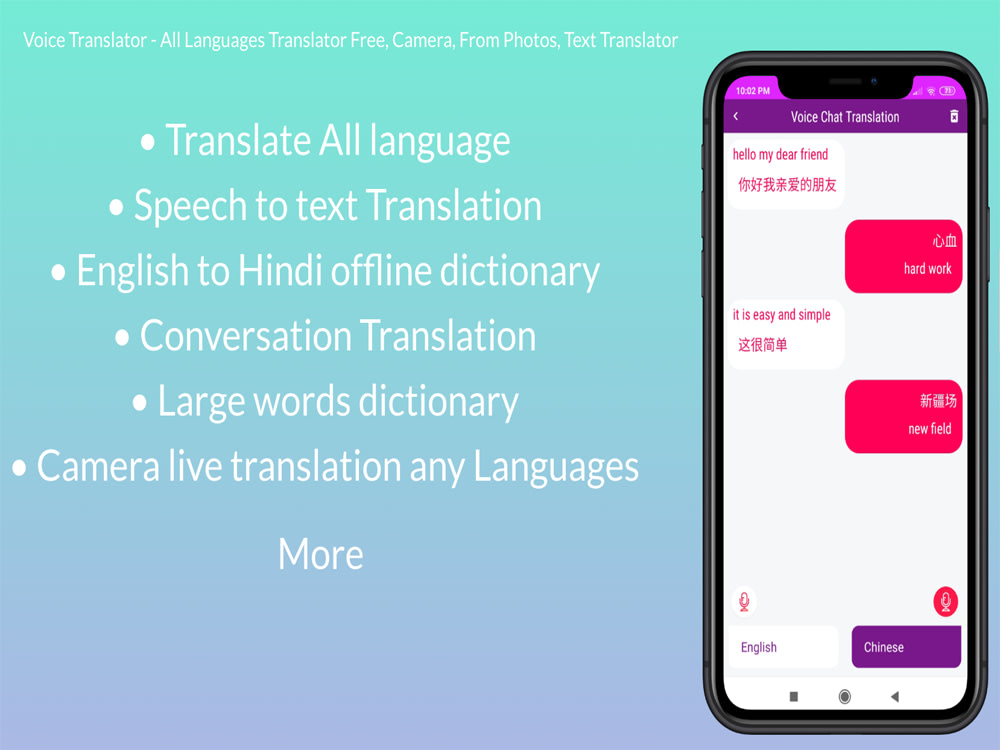 Translate & dictionary All in One with Admob - Facebbok and more Ads ...
