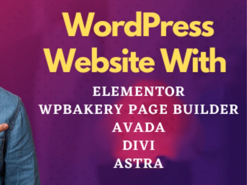 A responsive WordPress website designed with HTML, CSS & Javascript ...