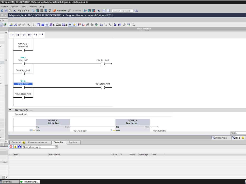 Plc program and an HMI design | Upwork