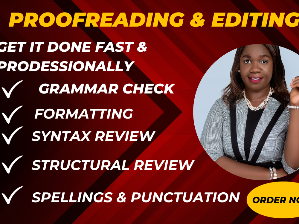 A High-Quality Proofreading and Editing Service (Quick and Professional ...
