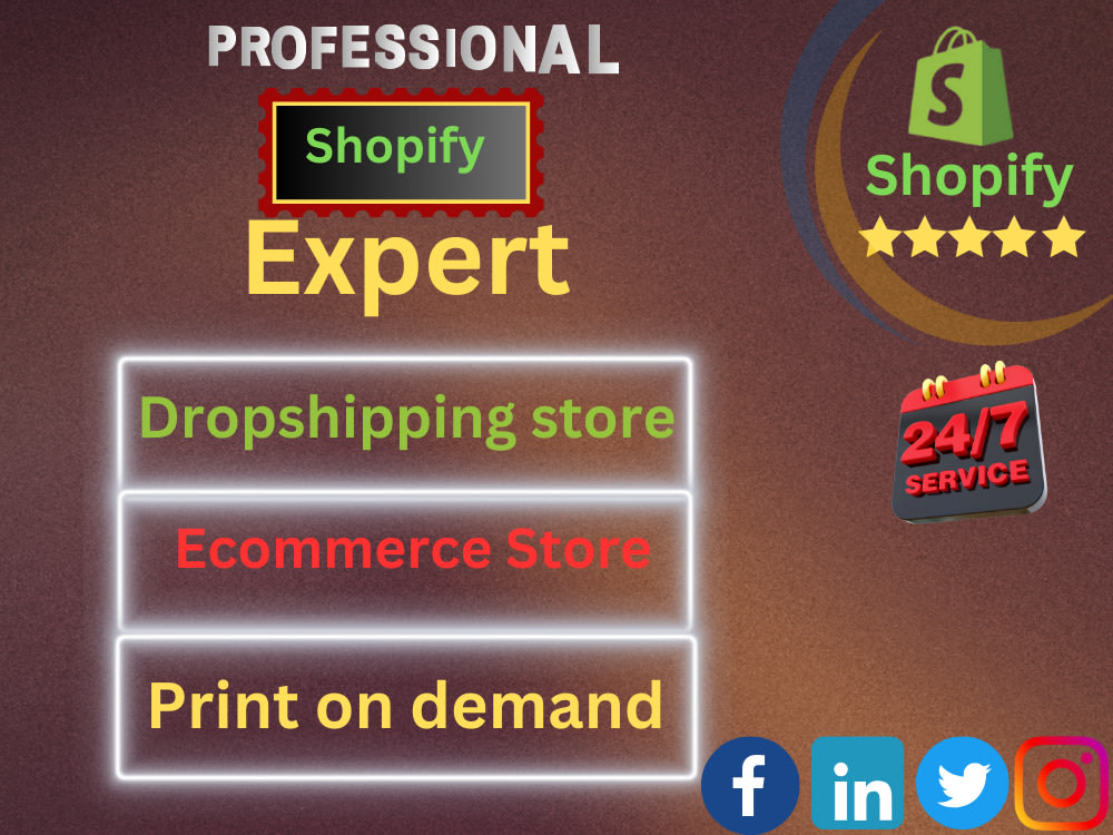 Your professional Shopify expert | Upwork