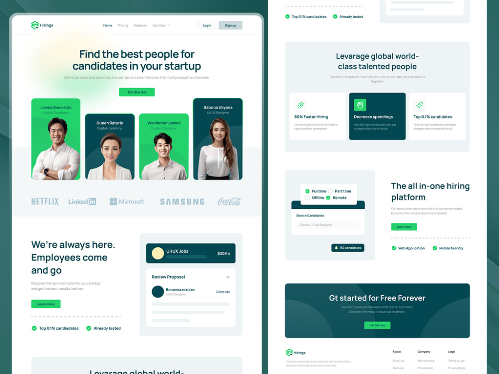 A great ui ux design for elevate your business | Upwork