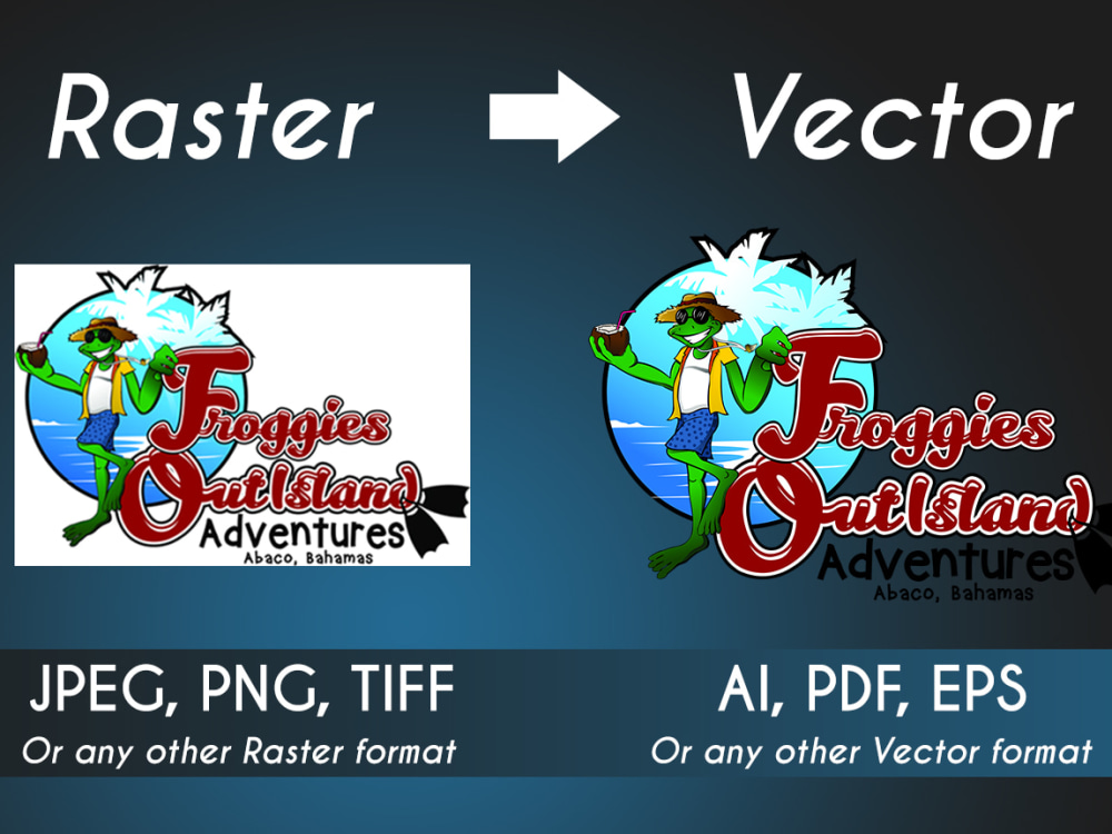 Vector Format, High Resolution, Print-Ready file of your Logo | Upwork