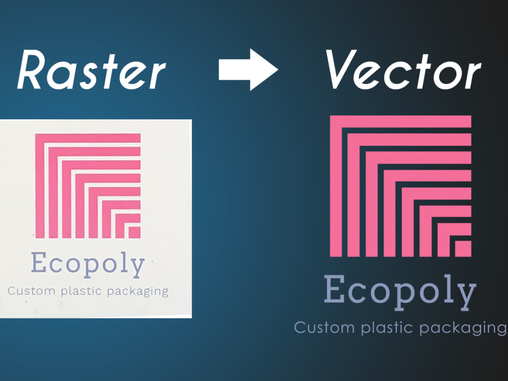 Vector Format, High Resolution, Print-Ready file of your Logo | Upwork