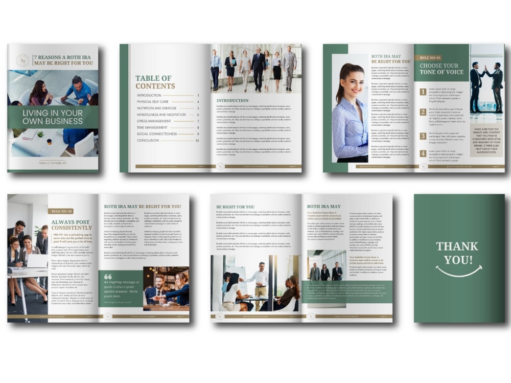 Unique PDF, lead magnet, ebook design and book layout formatting | Upwork