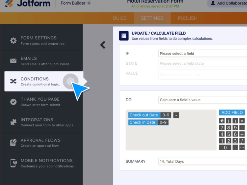 Responsive online form quiz surveys using jotform, google forms ...