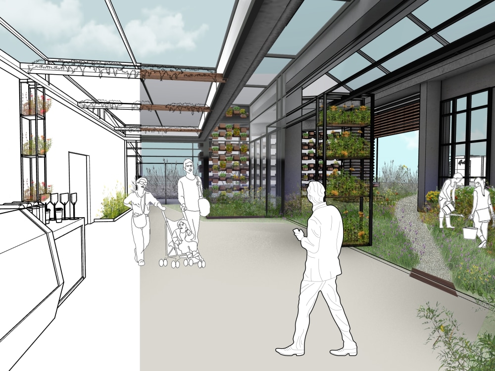 Architectural Concept Visualization Collage | Upwork