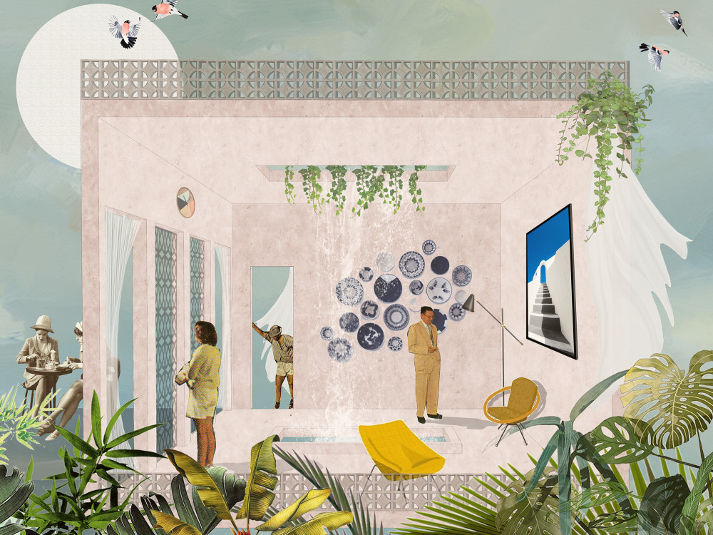 Architectural Concept Visualization Collage | Upwork