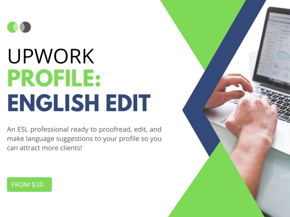 A profile fully edited & proofread for English language fluency ...