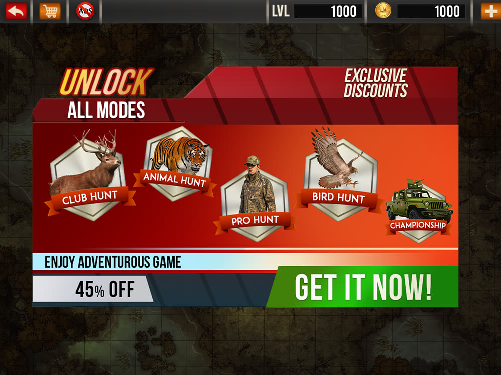 Deer Hunting Mobile Game developed in Unity 3D | Upwork