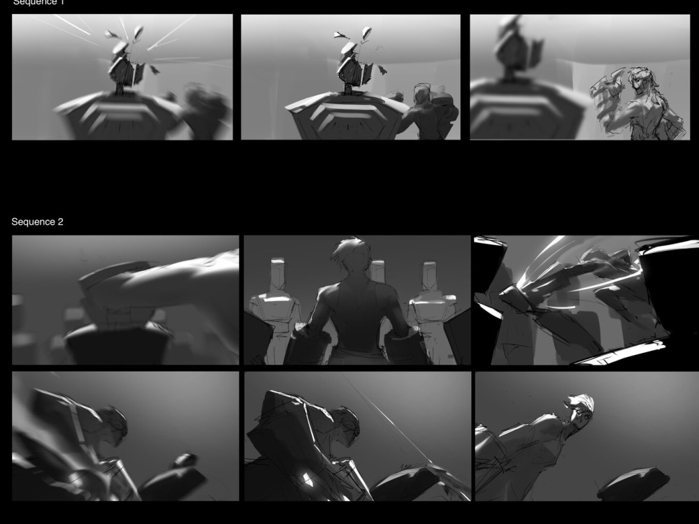 A storyboard and an animatic ! | Upwork