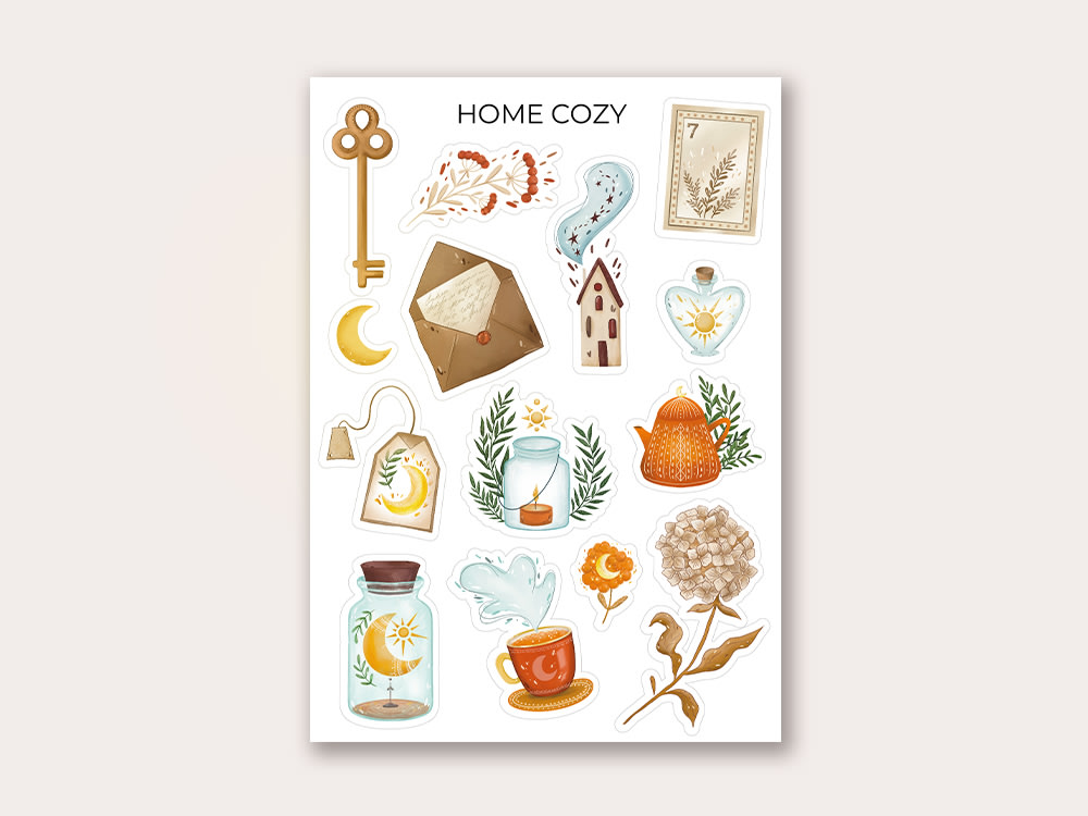 Digital stickers for print or social media | Upwork