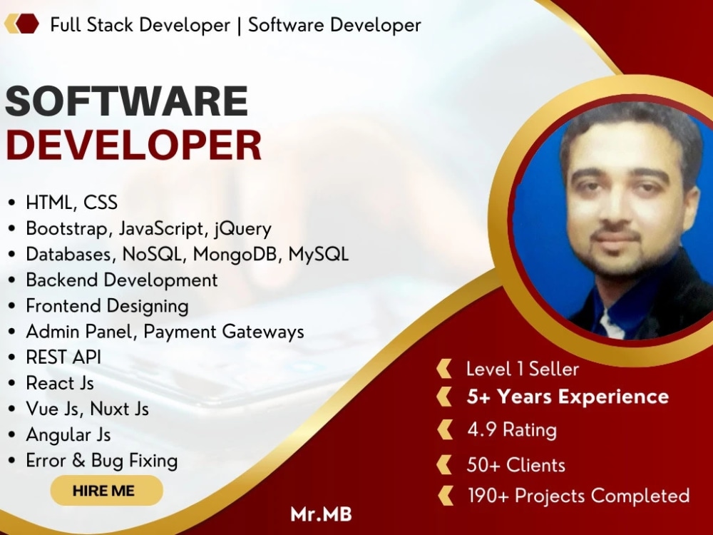 Software developer full stack web developer react PHP web application | Upwork