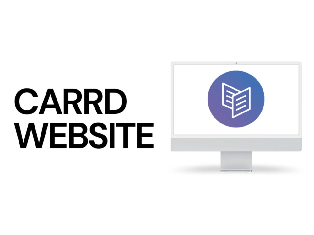 A Responsive Carrd Landing Page| A Minimalistic Carrd Website | Upwork