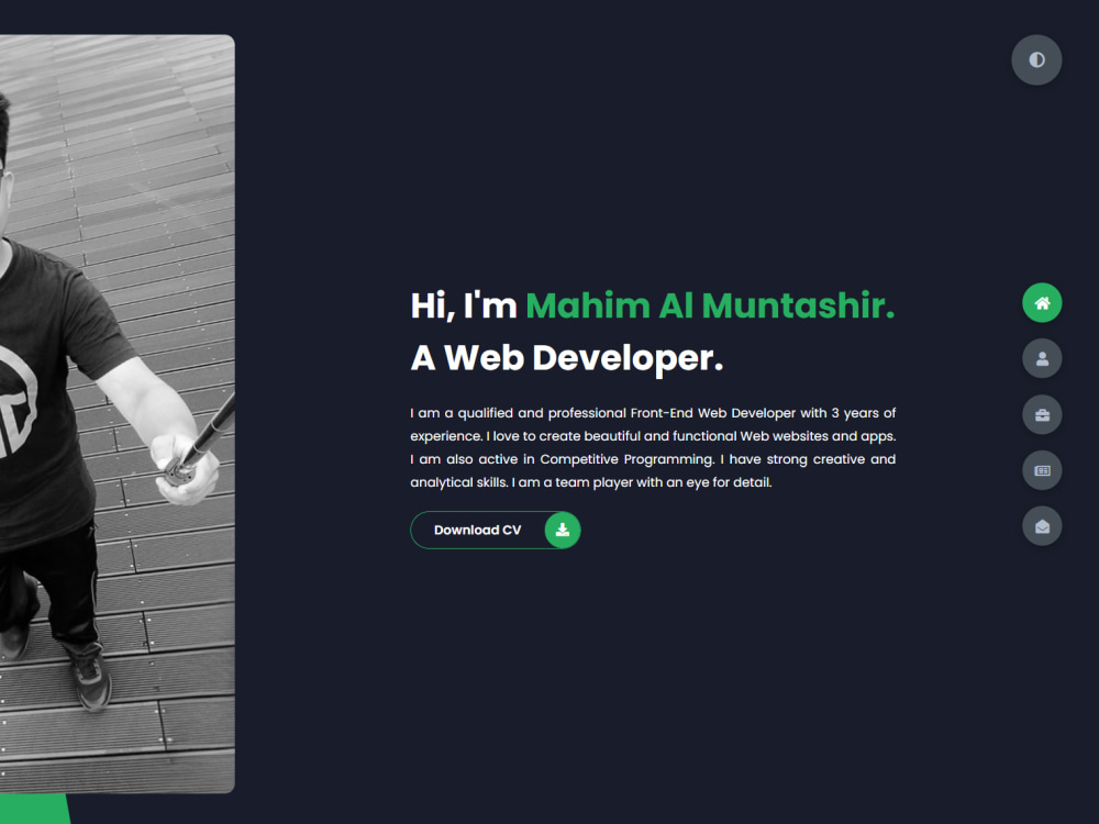 A stylish portfolio website | Upwork