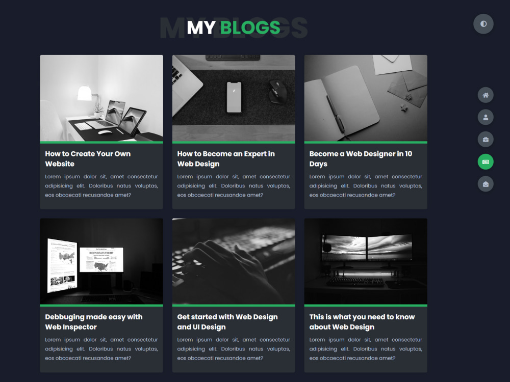 A stylish portfolio website | Upwork