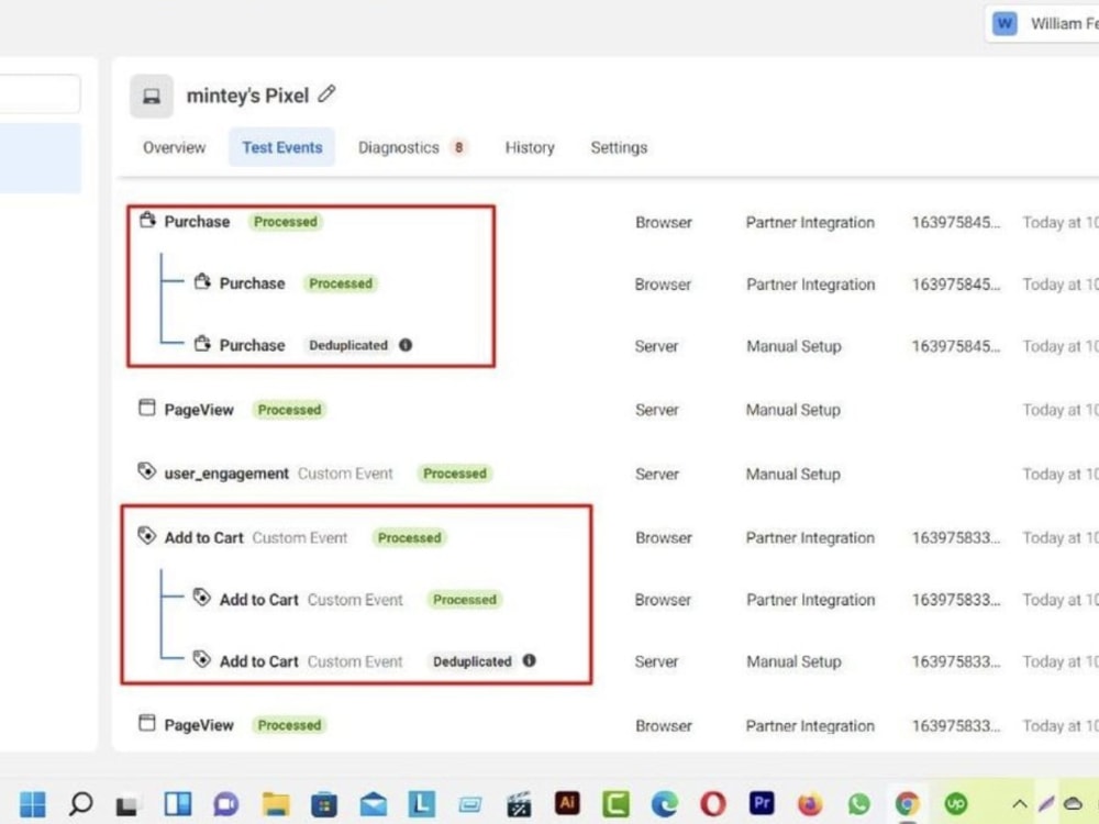 Setup and fix fb conversion api,ga4 shopify,gtm,ga4 server side tracking | Upwork
