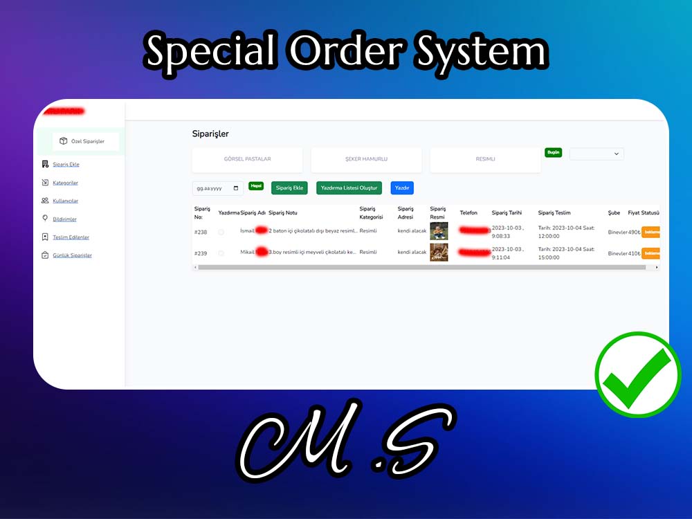 Powerful Special Order System | Upwork