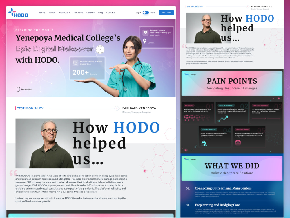 A unique, high-converting landing page design. | Upwork