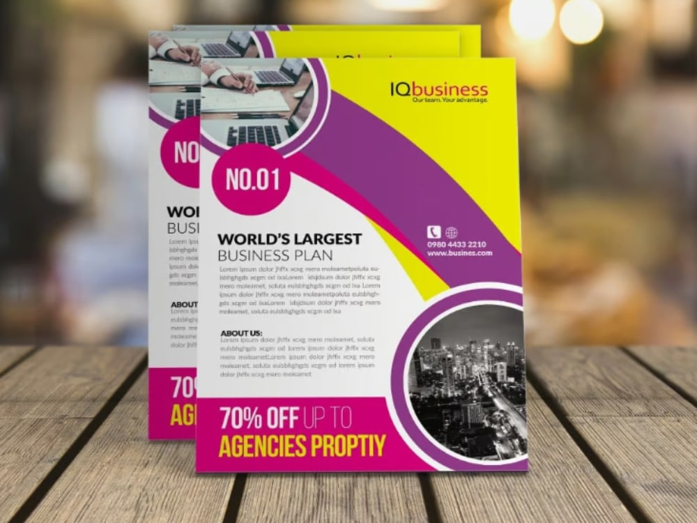 Professional flyer design expert | Upwork