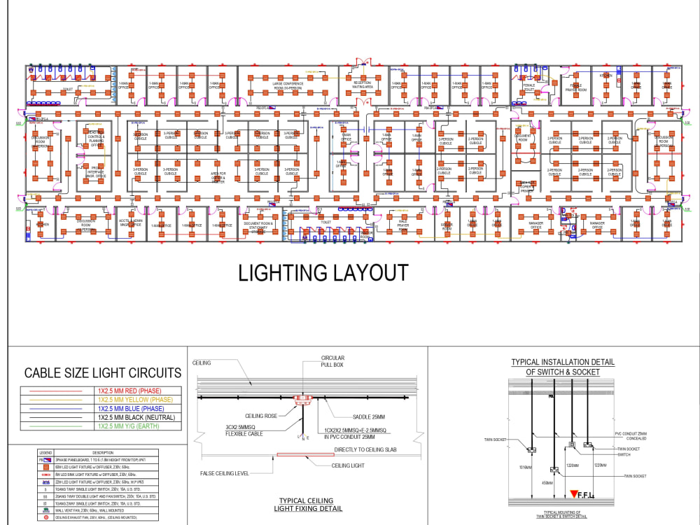 Electrical designing with SLD and load schedules | Upwork