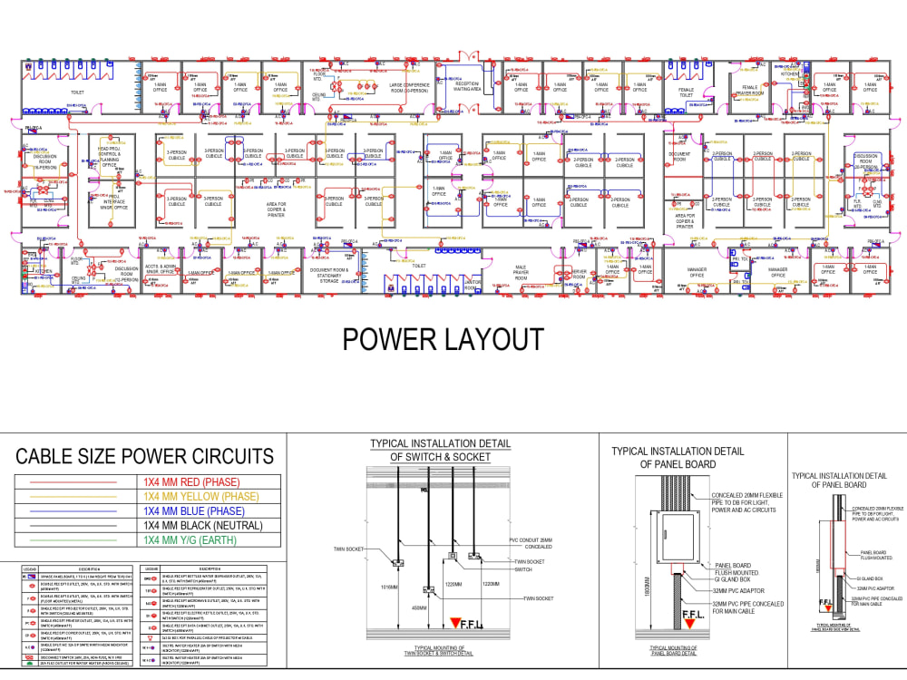 Electrical designing with SLD and load schedules | Upwork