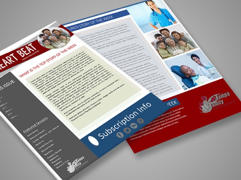 A Sleek and Professional Newsletter | Upwork