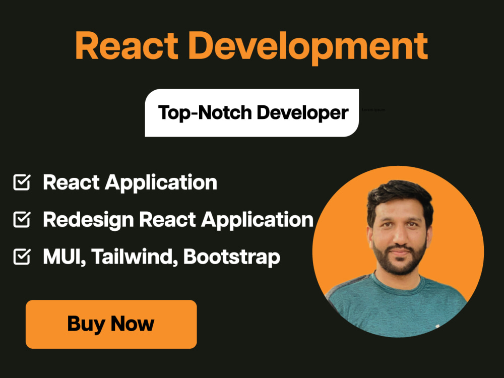 A responsive React application | Upwork