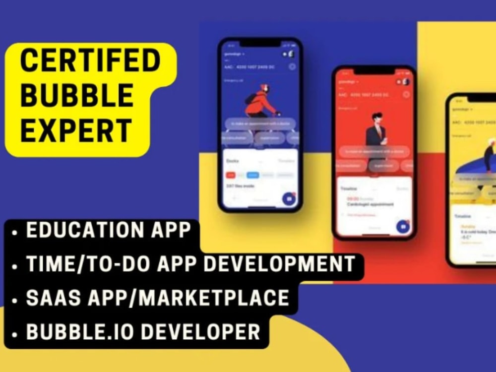 A custom Bubble.io app and Bubble website design. | Upwork