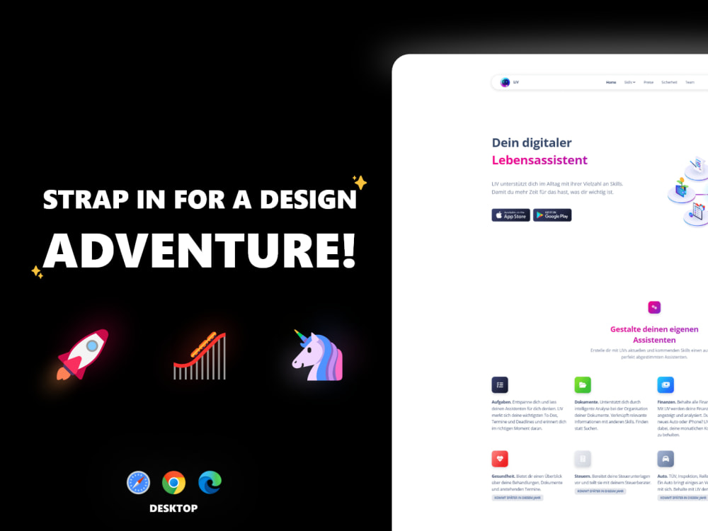 You the perfect website design with seamless Ui UX, mobile and desktop. | Upwork