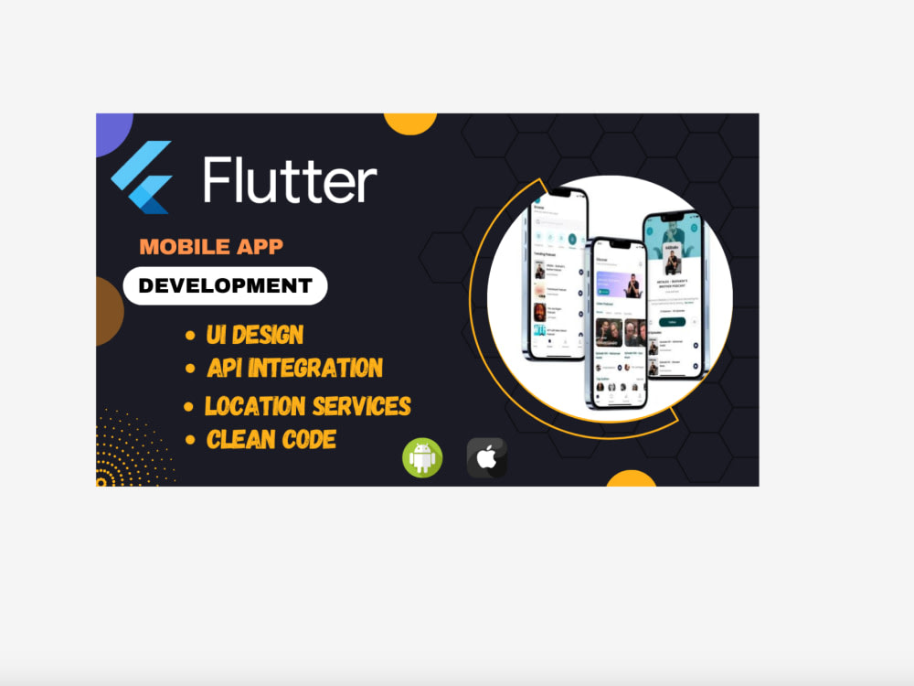 Interactive smooth app transition, code using clean architecture | Upwork