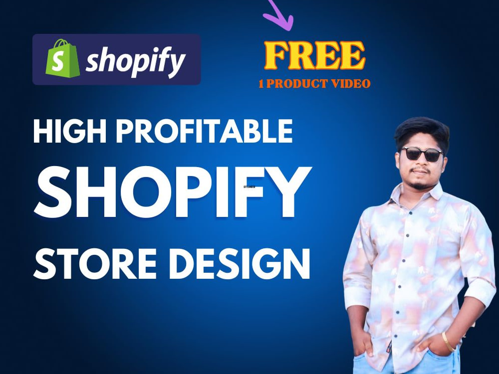 High profitable Shopify store design, one product Shopify store | Upwork