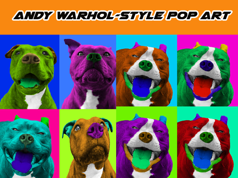 Make andy warhol pop art from your photos | Upwork