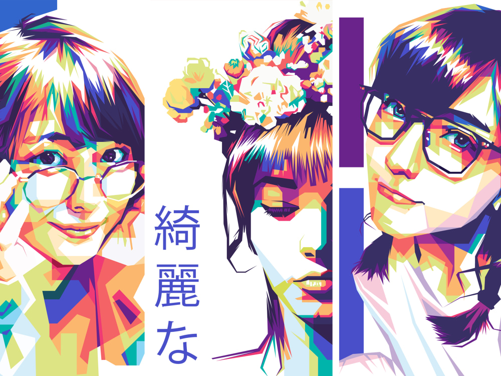 A fantastic and unique pop art wpap style | Upwork