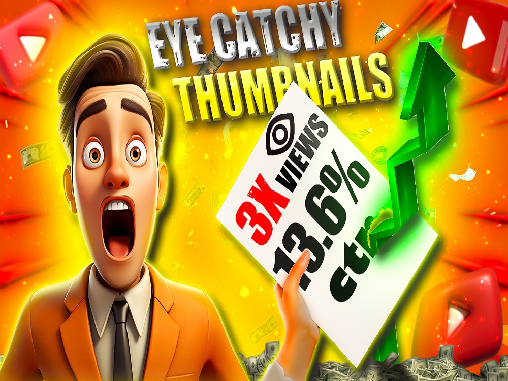 Amazing, eye-catchy YouTube thumbnails to grow fast and boost your ...