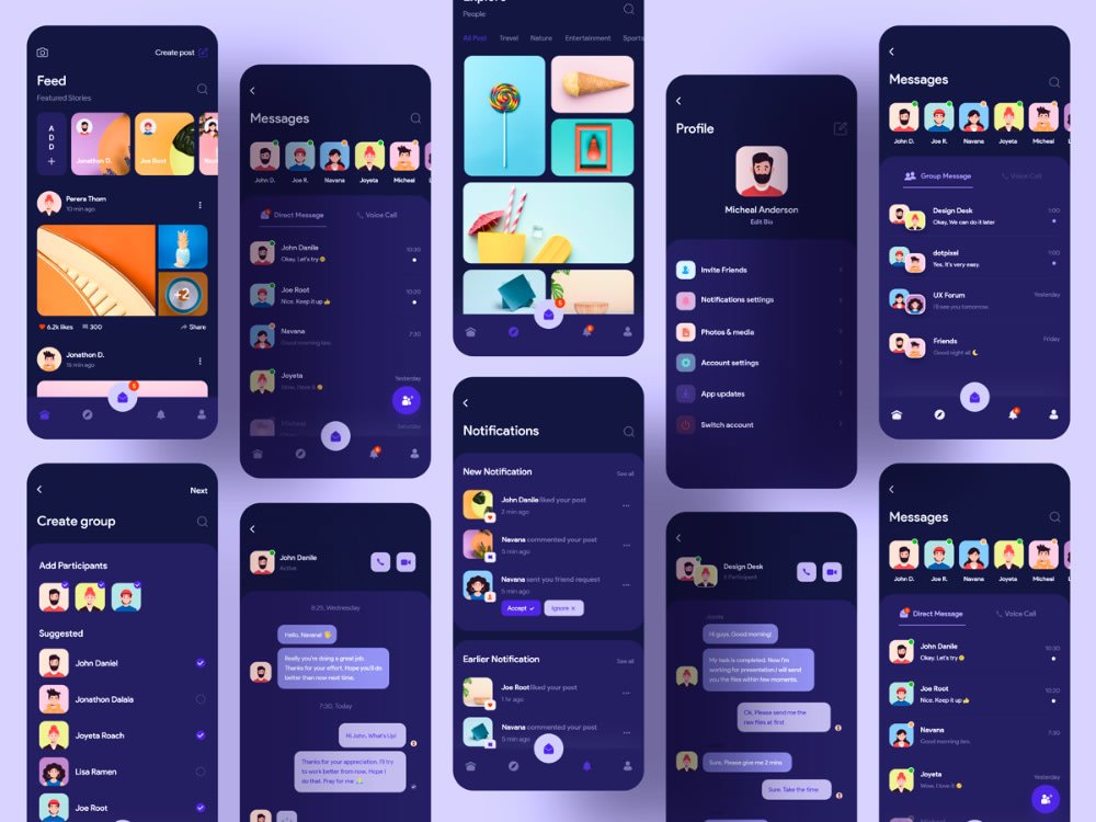A fantastic ui ux mobile app design in figma | Upwork