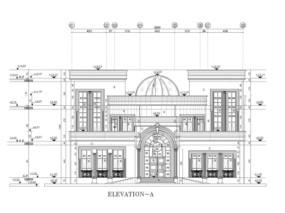 A best 2d Architectural Design for your residential and commercial | Upwork