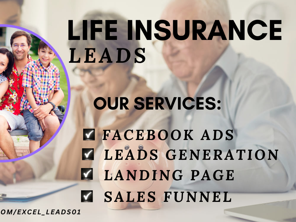 Quality life insurance leads through Facebook ads landing page sales ...