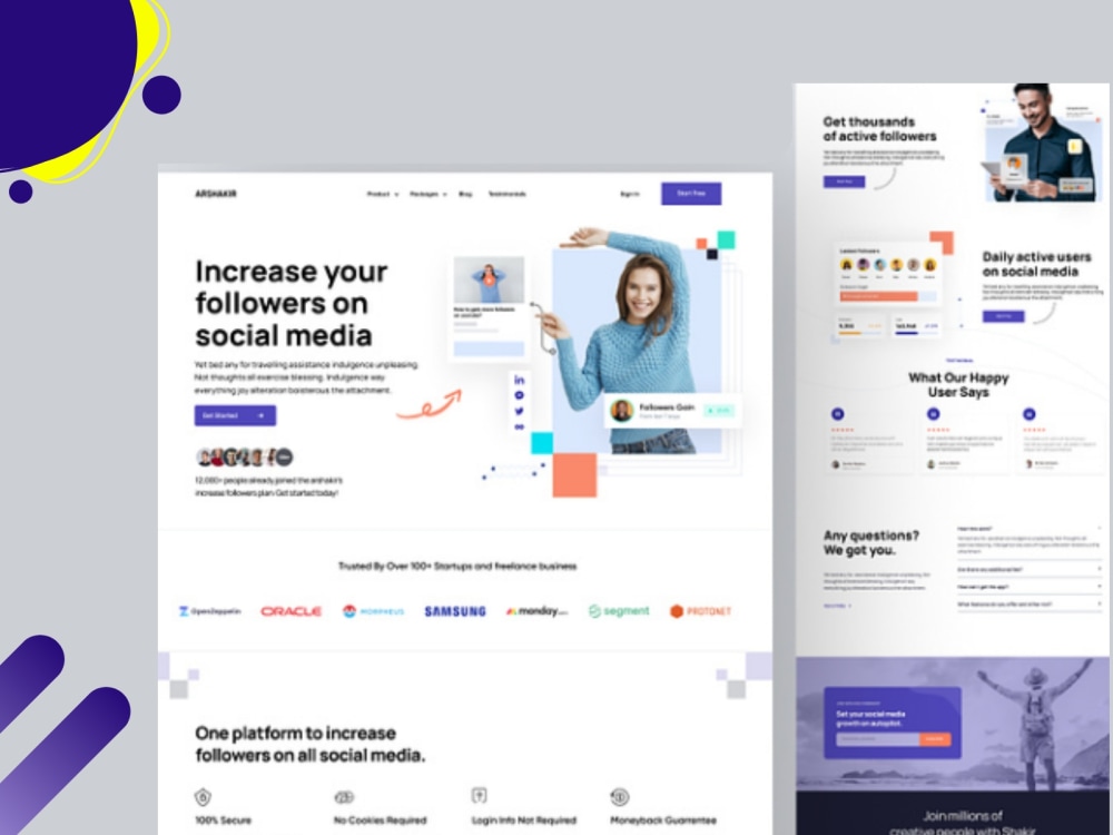 Responsive wordpress landing page using elementor pro | Upwork