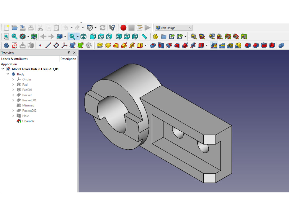 3d models and 2d drawings using freecad | Upwork