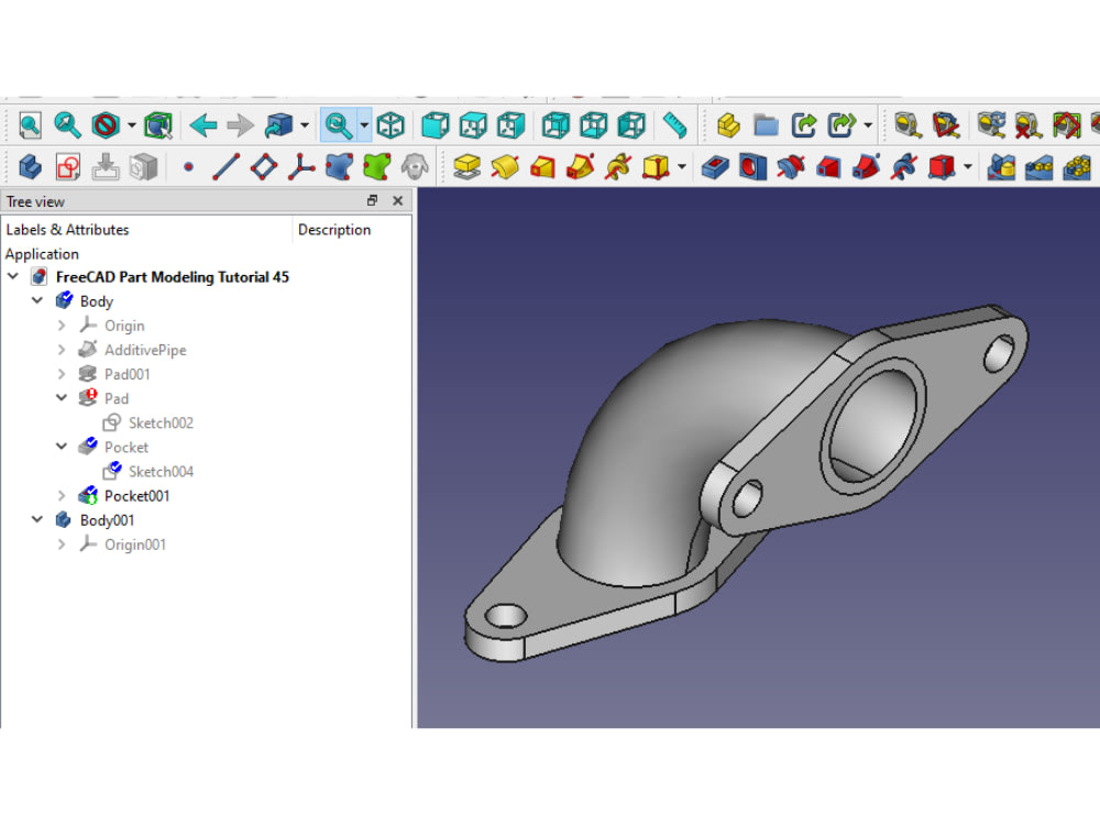 3d models and 2d drawings using freecad | Upwork