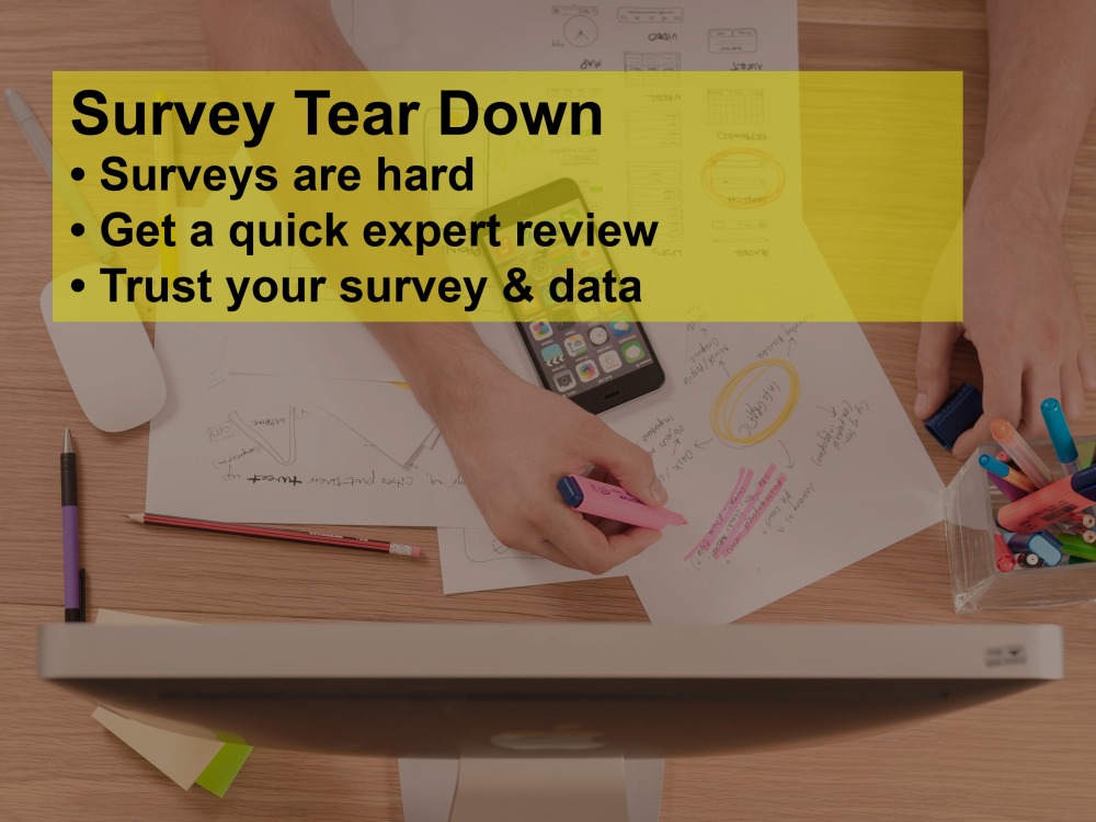Confidence that your survey is done right. | Upwork